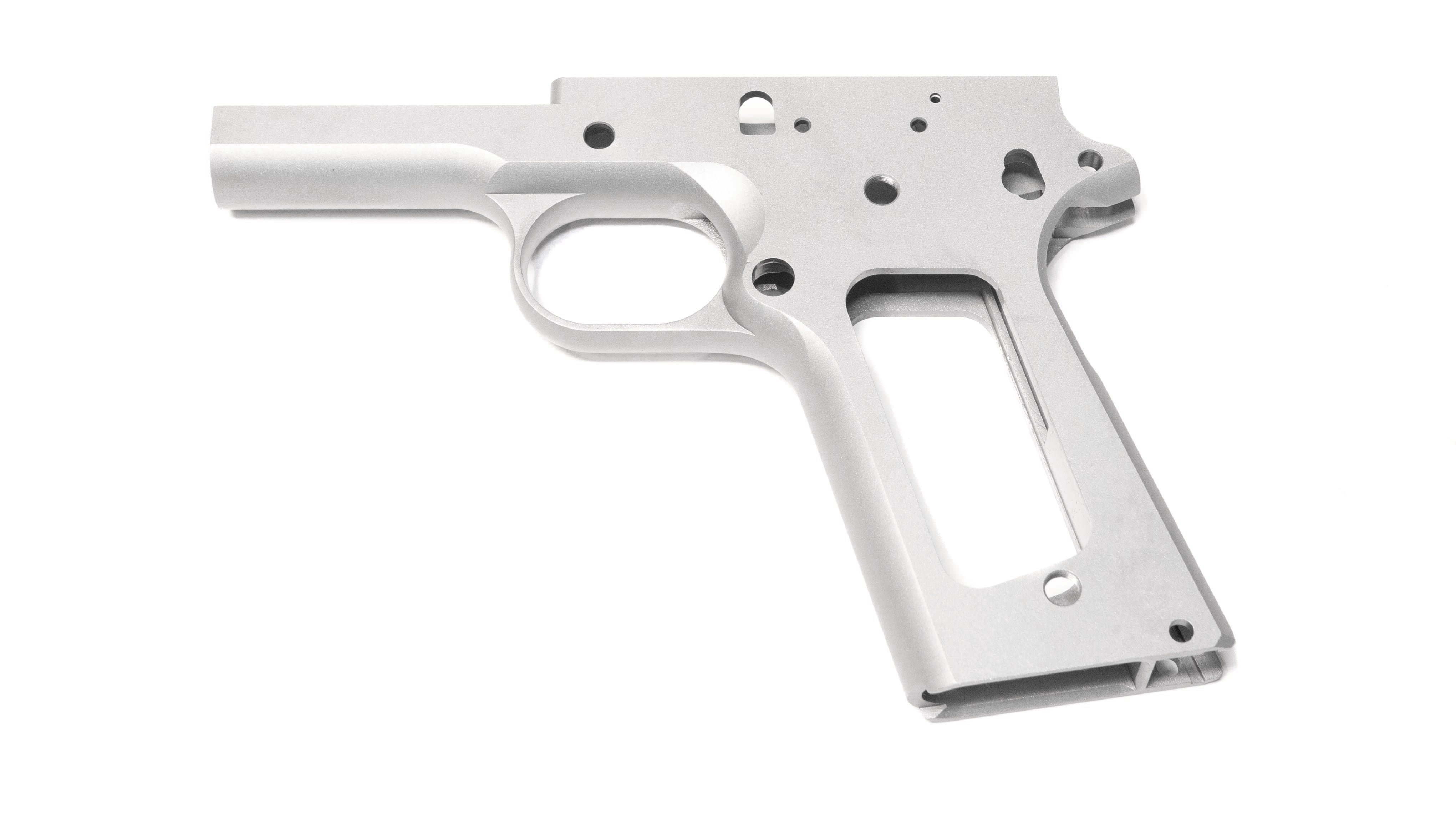 1911 80% GOVERNMENT FRAME 416R OR 4140 WITH SMOOTH GRIP – 1911 Builders