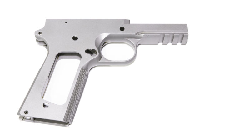 1911 80% GOVERNMENT DOUBLE STACK TACTICAL FRAME WITH RAIL 4140 - 1911 ...