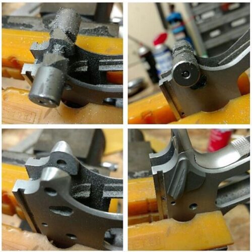 1911 GOVERNMENT FRAME 416R OR 4140 WITH CHECKERED GRIP - 1911 Builders