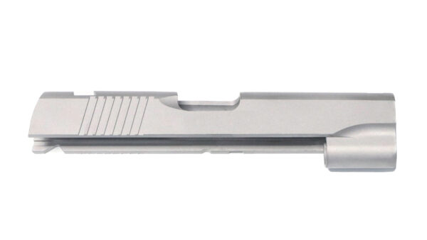1911 COMMANDER SLIDE 45/9 4.25" STAINLESS WITH REAR SERRATIONS ONLY ...