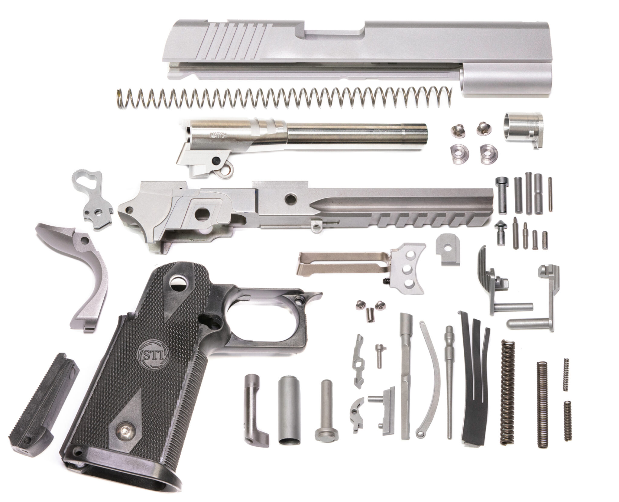 1911 80% OFFICER BUILD KIT 3.5" 45 ALUMINUM FRAME CHECKERED GRIP NOVAK ...