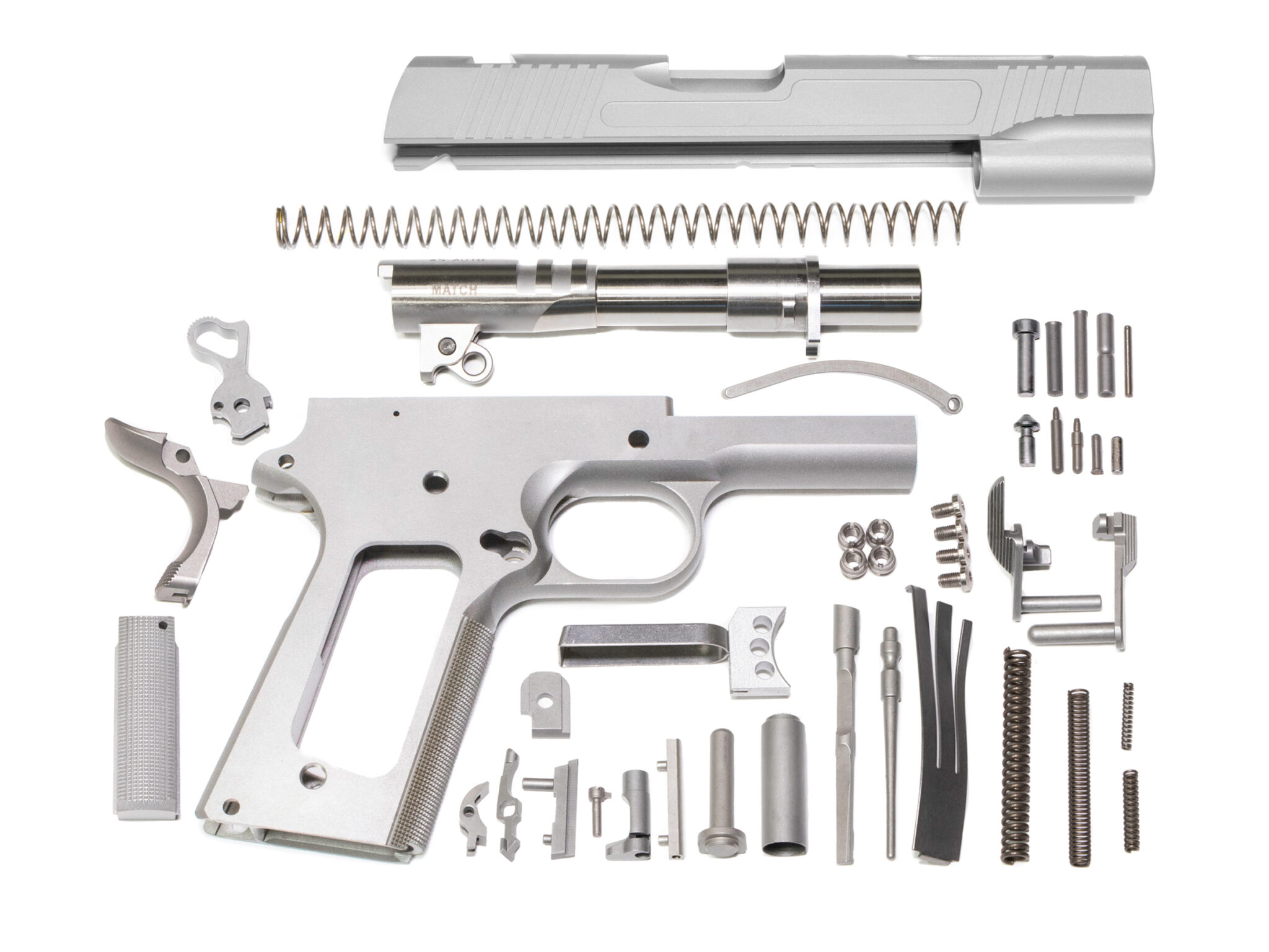 1911 80% BOBTAIL PRO CARRY SERIES 80 3.5″ 45 STAINLESS WITH CHECKERED ...