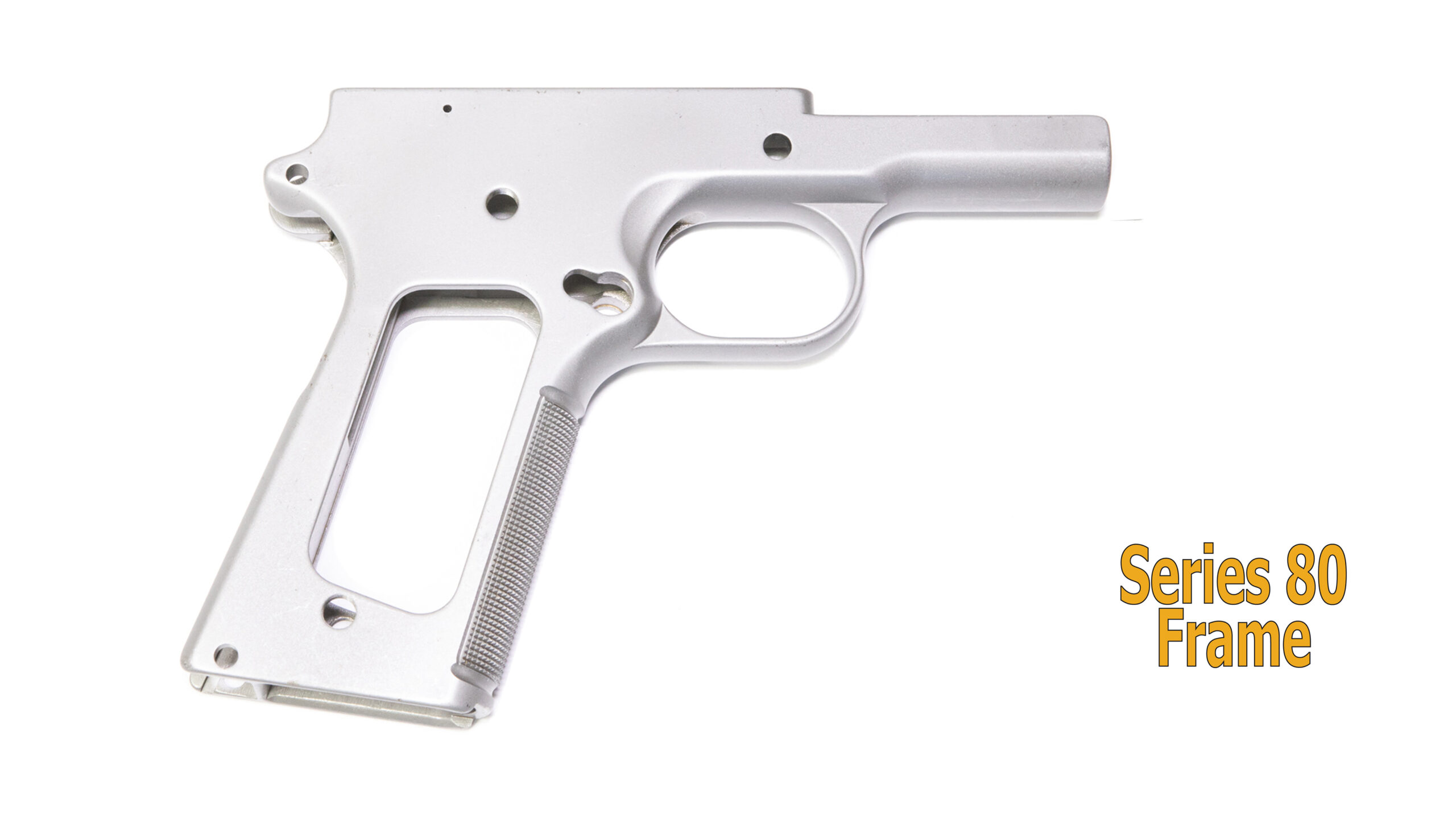 1911 80% COMMANDER SERIES 80 FRAME 4140 WITH CHECKERED GRIP - 1911 Builders