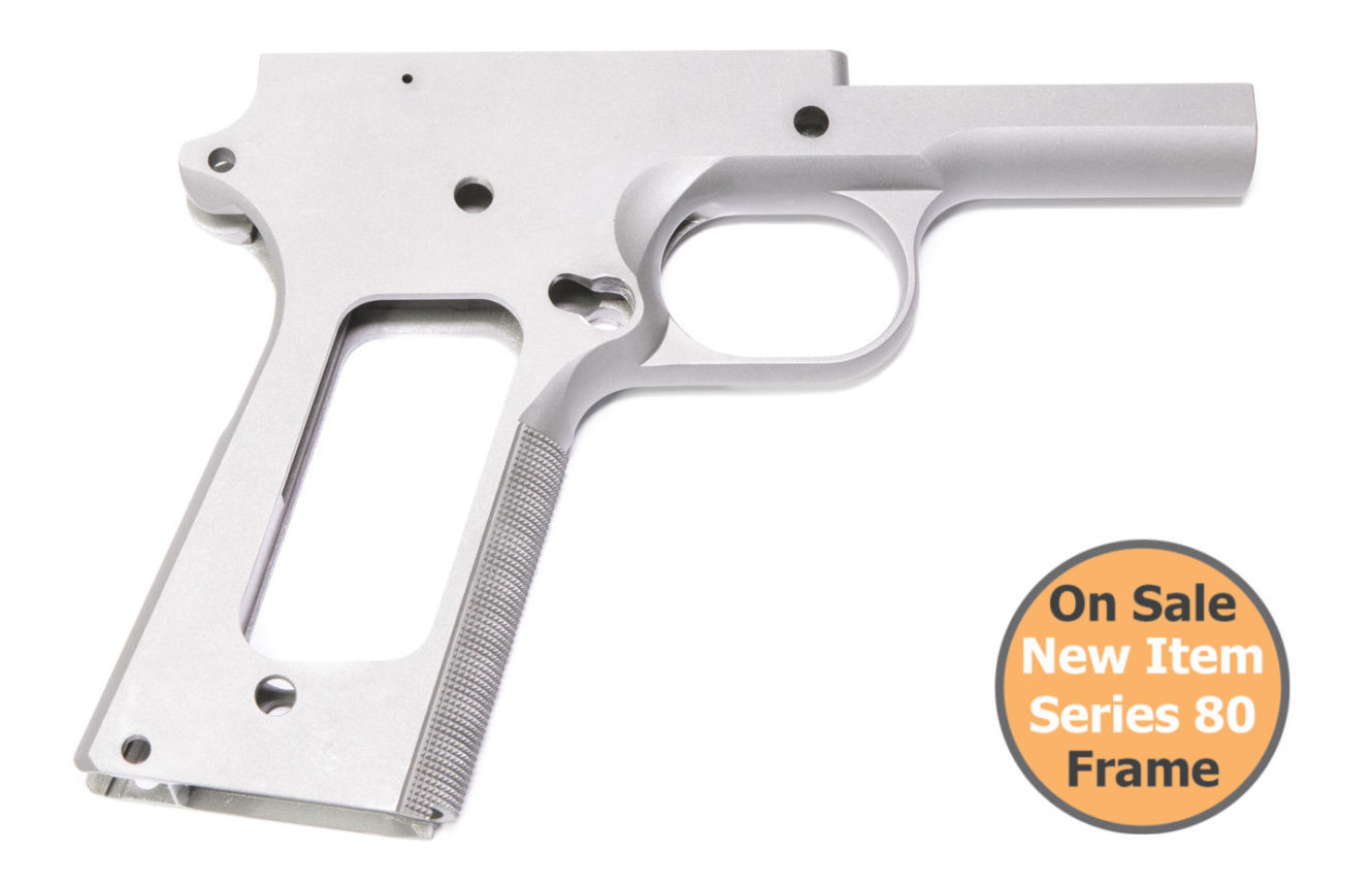 1911 80% COMMANDER SERIES 80 FRAME 416R WITH CHECKERED GRIP – 1911 Builders