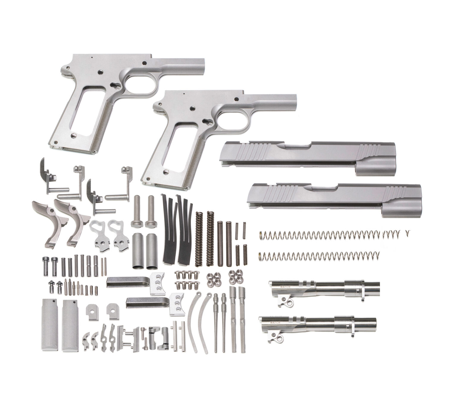 1911 80% OFFICER BUILD KIT 3.5" 45 ALUMINUM FRAME CHECKERED GRIP NOVAK ...