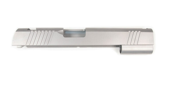 1911 GOVERNMENT SLIDE 5" 416 STAINLESS 9MM LONG COVER WITH FRONT AND ...