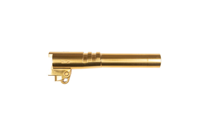 1911 MATCH GRADE 416 STAINLESS BARRELS GI AND PARA TiN COATED - 1911 ...