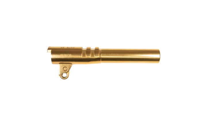 1911 MATCH GRADE 416 STAINLESS BARRELS GI AND PARA TiN COATED - 1911 ...