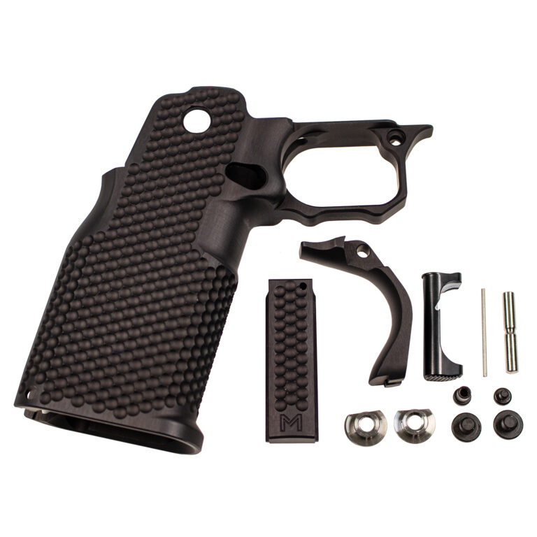 MILLER PRECISION 2011 DOUBLE STACK BILLET ALUMINUM DOT MATRIX GRIP ...