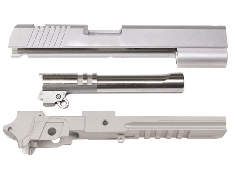 DOUBLE STACK PRO RAMPED GOVERNMENT FRAME TACTICAL COMBO SET FRAME/SLIDE ...