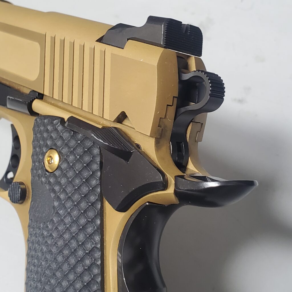 1911 GOVERNMENT ELIMINATOR PRO 45 ACP TiN COATED - 1911 Builders