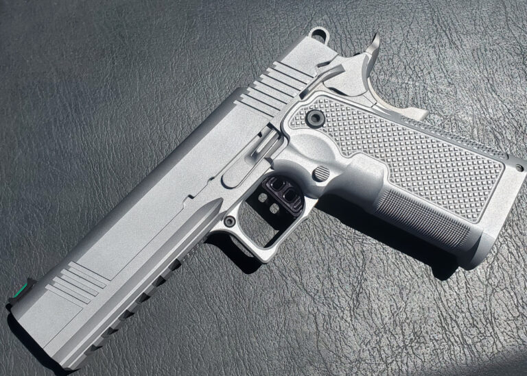 FPC 2011 DOUBLE STACK CNC MACHINED ALUMINUM GRIP - 1911 Builders