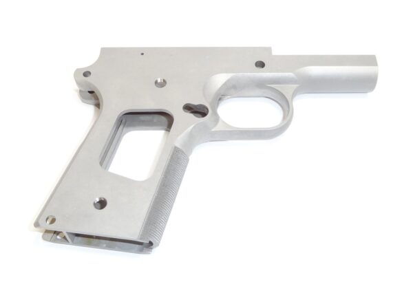 1911 GOVERNMENT FRAME 416R OR 4140 WITH CHECKERED GRIP - 1911 Builders